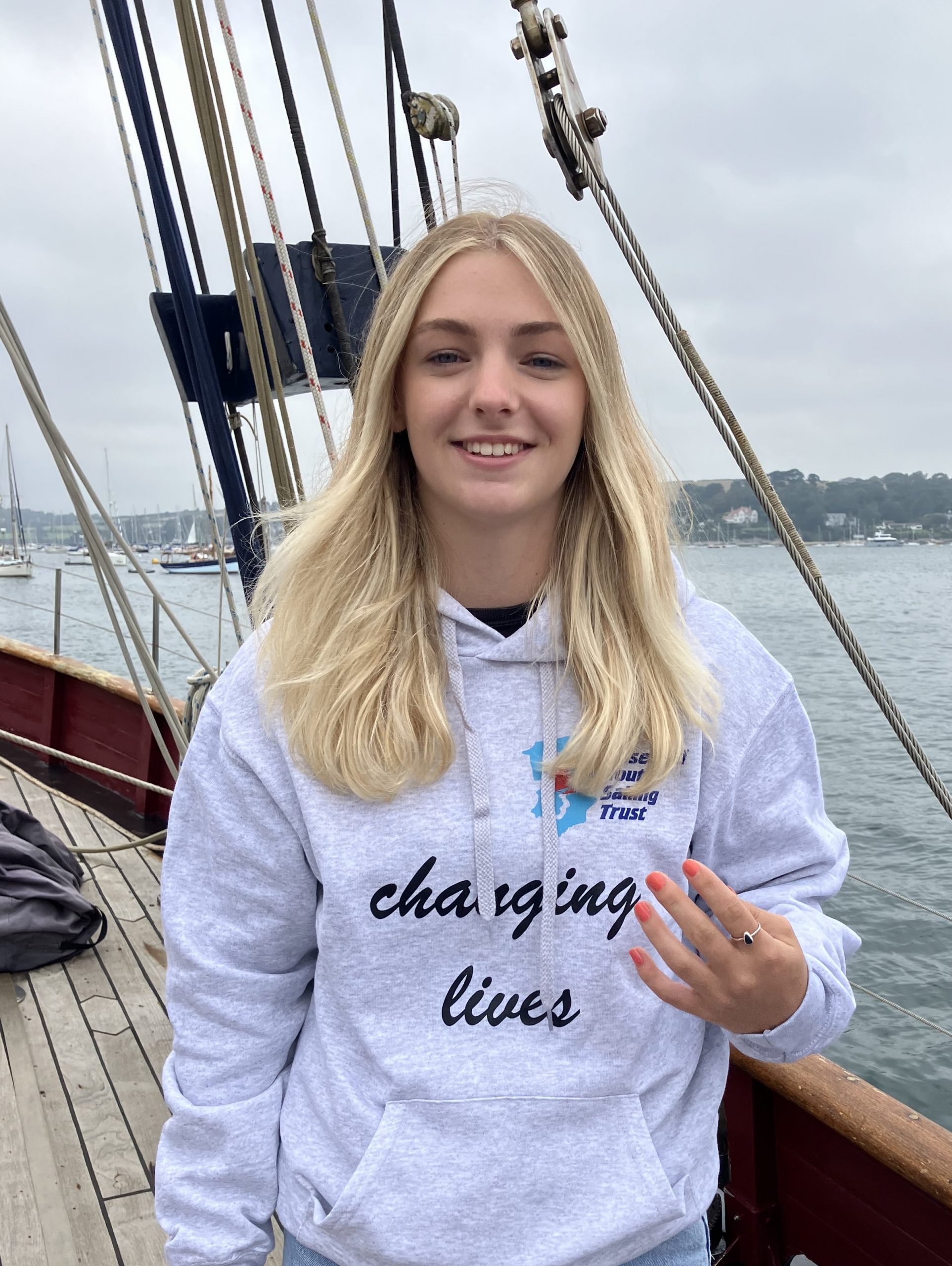 Ruby - Was funded by CMA to undertake the Tall Ships 2023 race ...